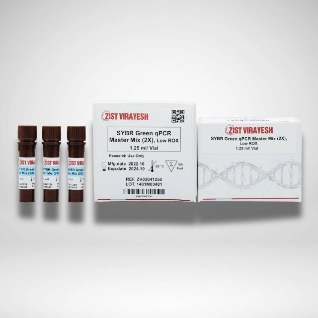 SYBR Green qPCR Master Mix (2X), Low ROX | مسترمیکس سایبرگرین Low ROX ...